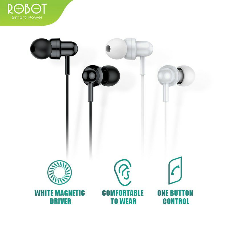 Jual Headset Robot RE20 Earphone Bass ORIGINAL | Shopee Indonesia