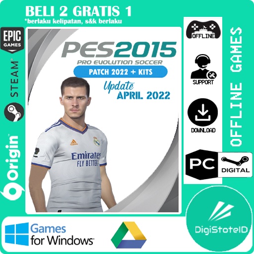 Jual PES 2015 Patch 2022 Update - Game PC | Shopee Indonesia