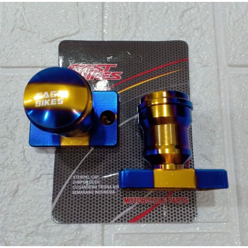 Jual STEMPEL MINYAK REM CNC FASTBIKES FULL CNC 2 TONE BAKAR THAILAND ...