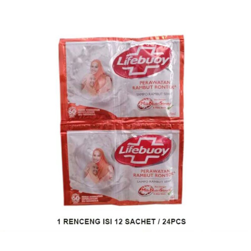 Jual Lifebuoy Shampo renceng 9ml / Sampo Lifebuoy Renceng (Isi 12 ...