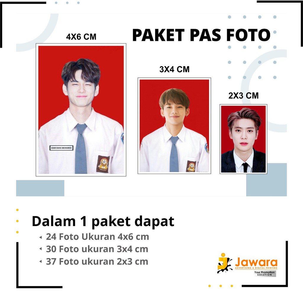 Jual PRINT PAKET PAS FOTO MURAH JAWARA PRINTING | Shopee Indonesia