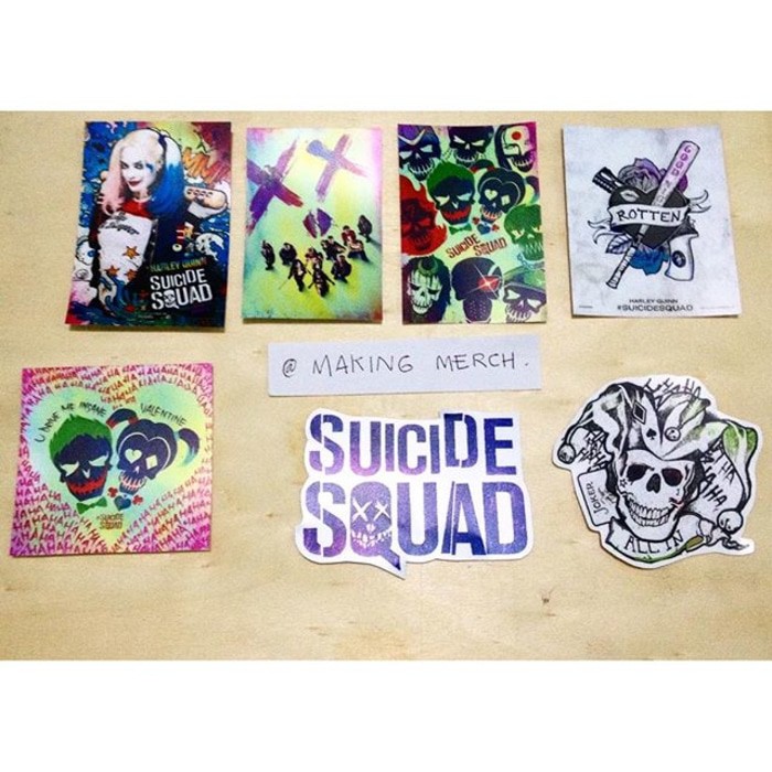 Jual STICKER MOVIE SUICIDE SQUAD | Shopee Indonesia