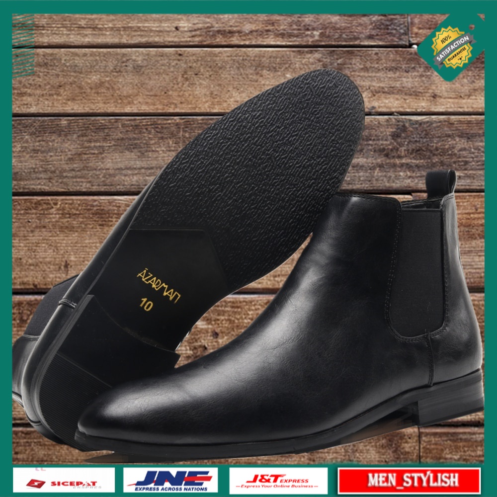 Jual Sepatu Pria Boot Casual Size 38~49 Men Winter Boots 70% wool ...