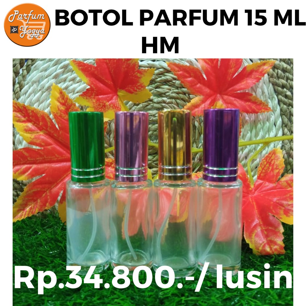 Jual BOTOL PARFUM HM 15 ML | BOTOL SK | BOTOL KACA | Shopee Indonesia