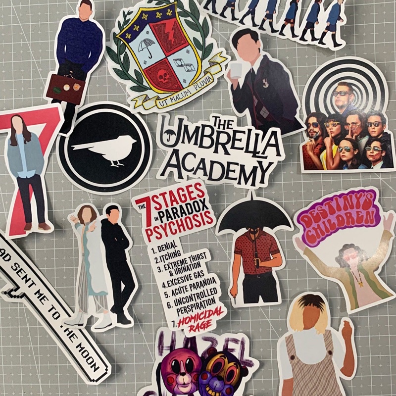 Jual The Umbrella Academy Sticker Pack | Shopee Indonesia