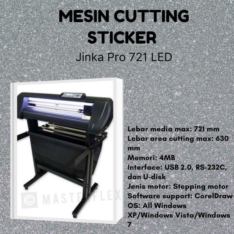 Jual Mesin Cutting Sticker Jinka 721 Ultimate Pro Terbaru bergaransi ...