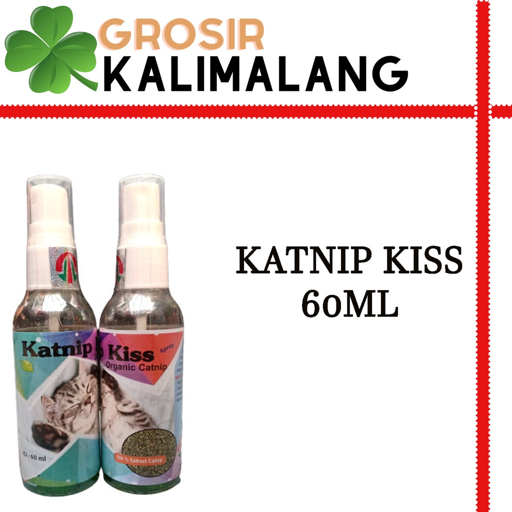 Jual Katnip Kiss Catnip Spray Organic & Penghilang Stress Kucing 60ml ... Jual Katnip Kiss Catnip Spray Organic & Penghilang Stress Kucing 60ml ...