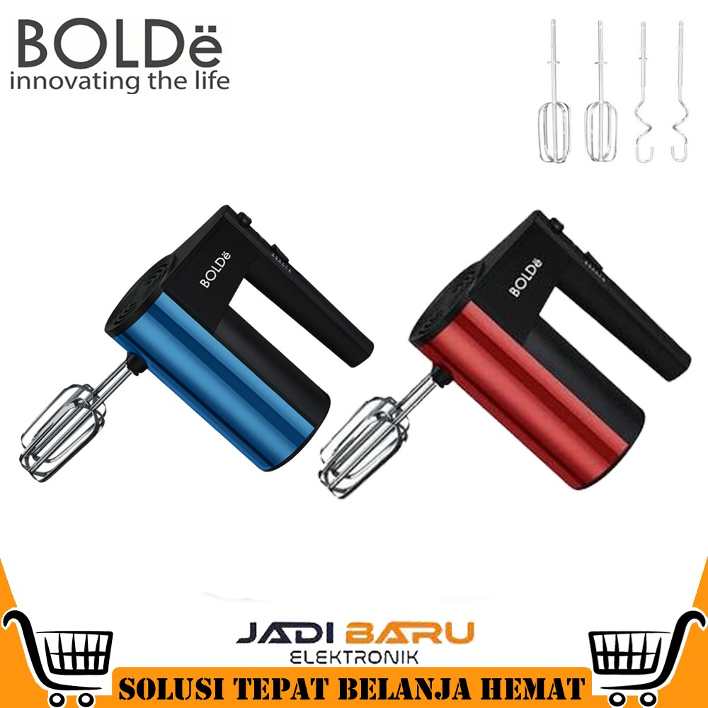 Jual (READY COD) BOLDE HAND MIXER SUPER MIX TURBO STAINLESS STEEL [5 ...