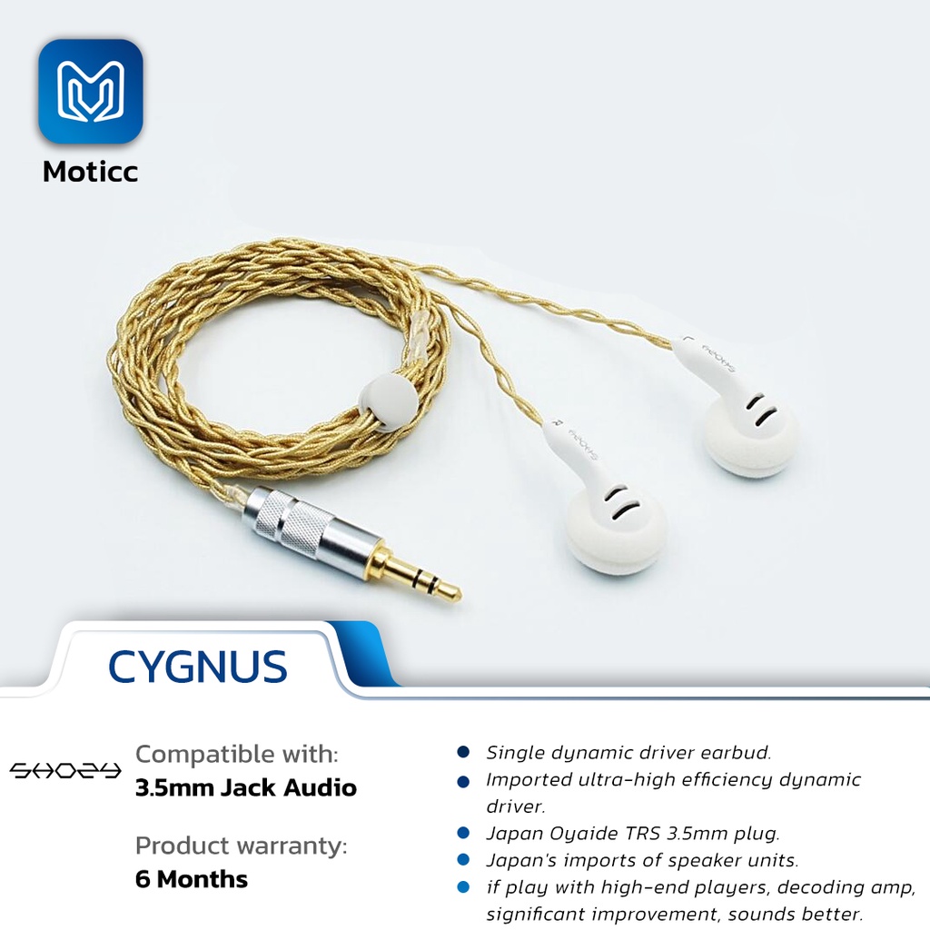 Jual SHOZY Cygnus High Sensitivity Low Resistance HiFi Audiophile Open ...
