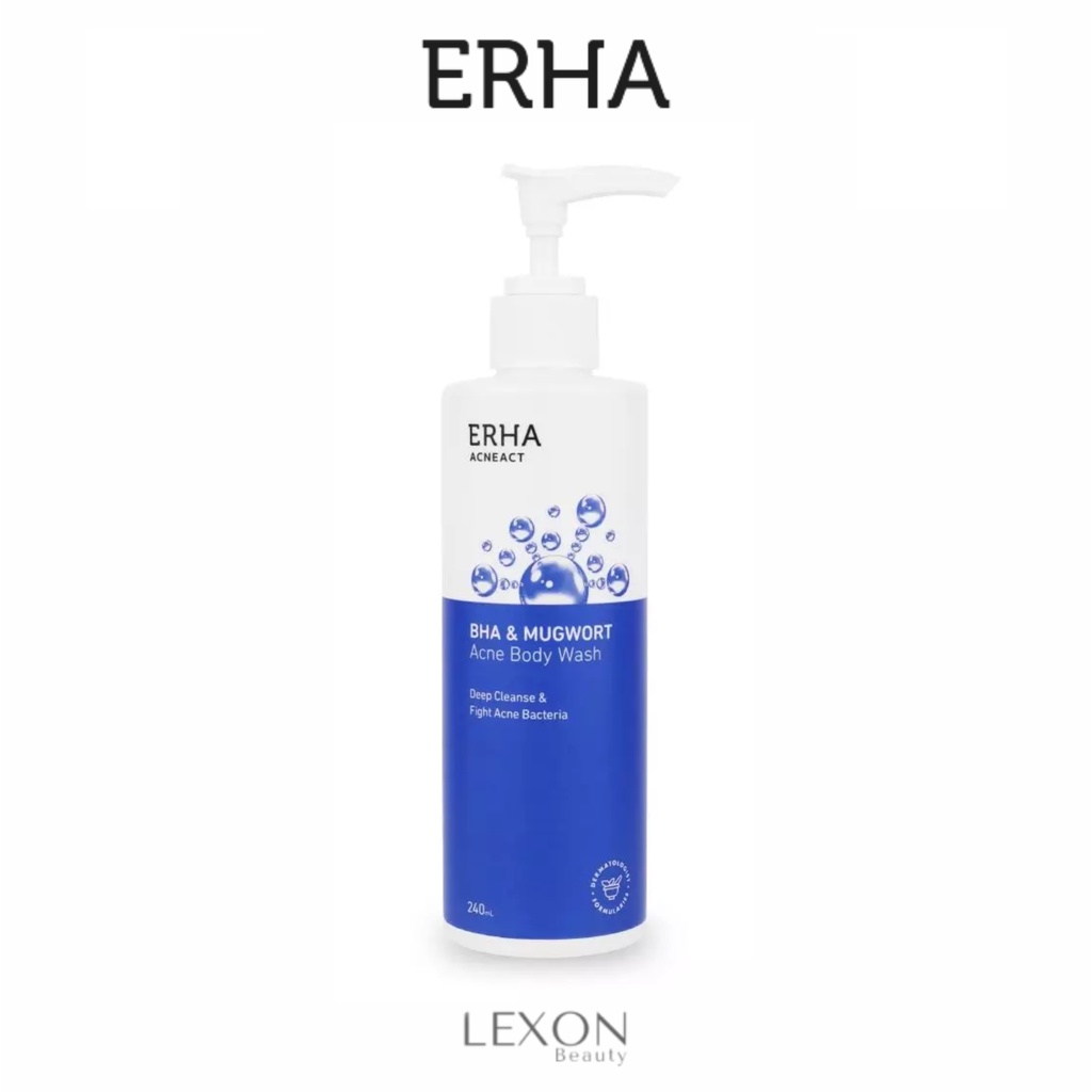 Jual [Erha] Acneact Acne Body Wash BHA & Mugwort 240ml | Shopee Indonesia