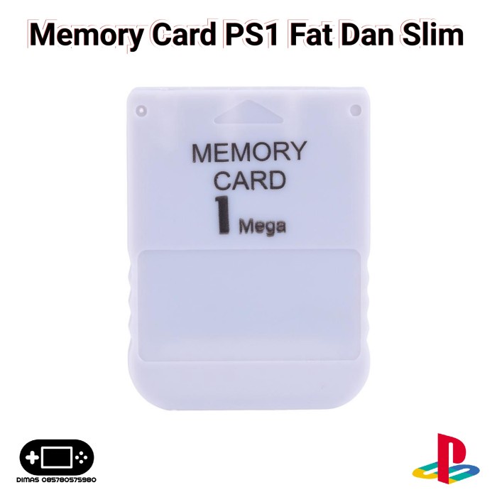 Jual Memory Card MC PS1 PSX PS One PSOne Playstation 1 ORIGINAL ...