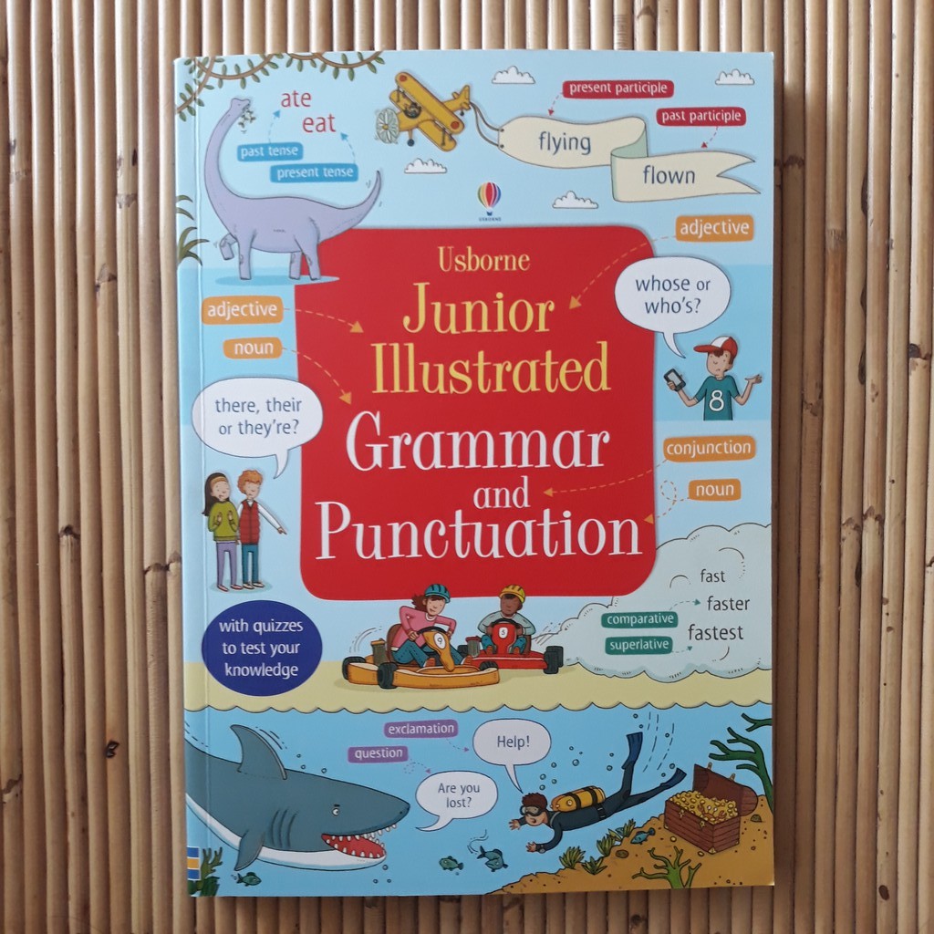 Jual USBORNE Junior Illustrated Grammar and Punctuation (new) Original ...
