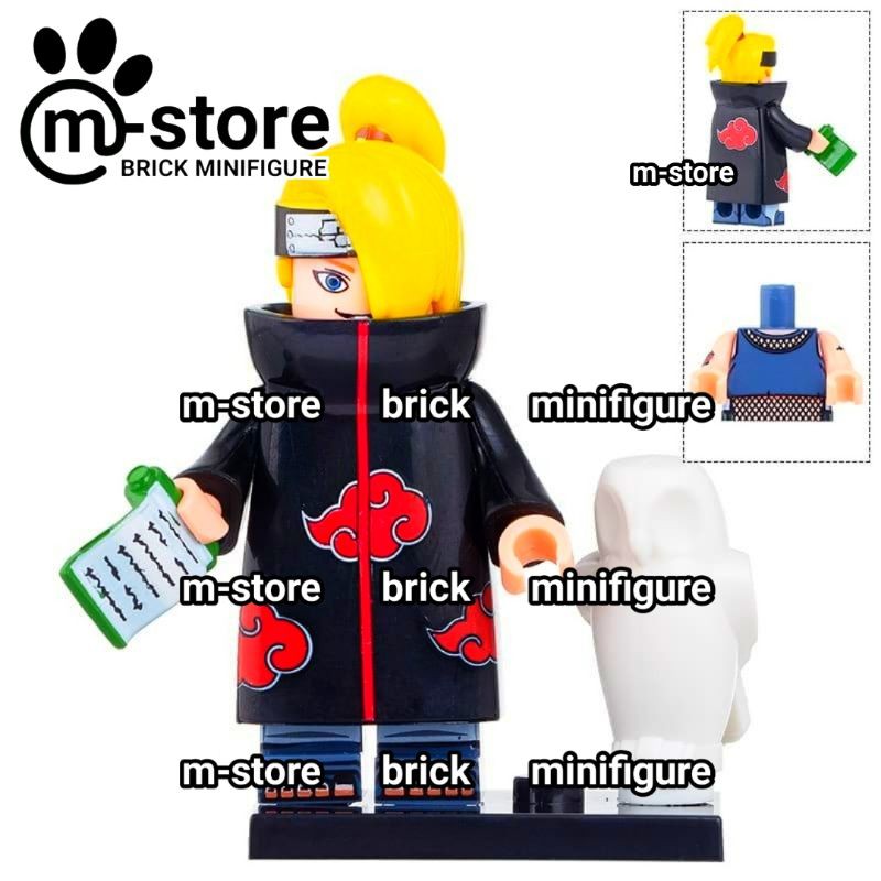 Jual brick naruto deidara akatsuki mini toy figure | Shopee Indonesia
