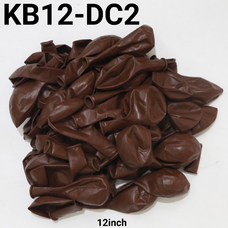 Jual KB12-DC2 Balon latex 12 inch 30 cm doff tebal coklat satuan (Balon ... Jual KB12-DC2 Balon latex 12 inch 30 cm doff tebal coklat satuan (Balon ...