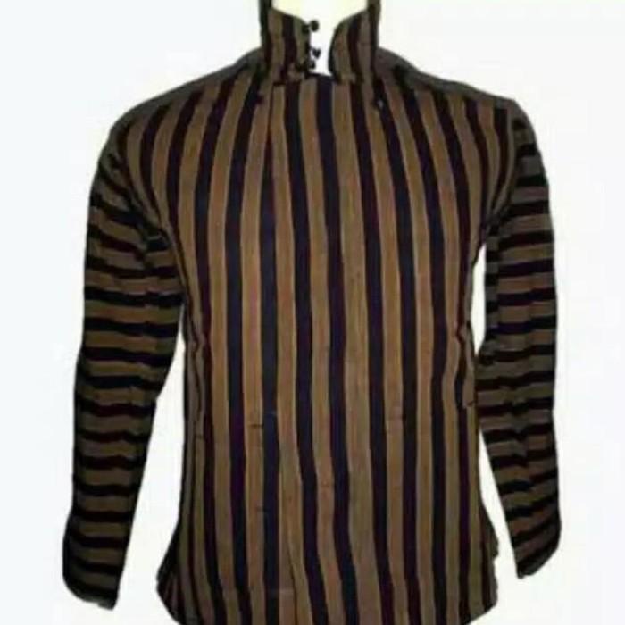 Jual Adat | Baju Kemeja Surjan Setelan Dewasa/Lurik /Batik Jawa /Pakaian Adat Jawa | Shopee ...