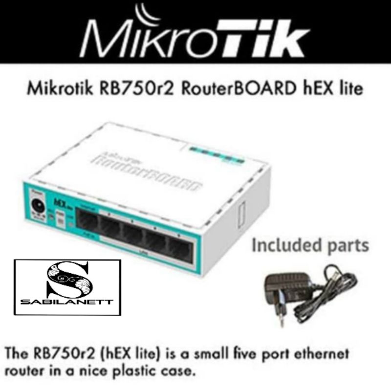 Jual Mikrotik RB750r2 hEX lite | Shopee Indonesia