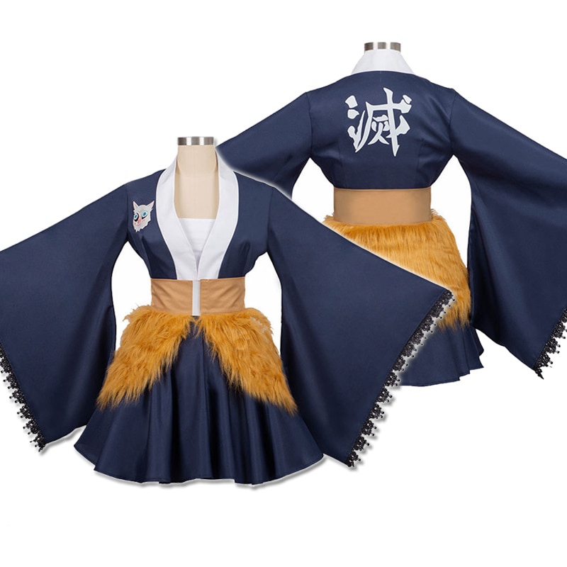 Jual PREORDER Demon Slayer Kimetsu no Yaiba Hashibira Inosuke Cosplay ...