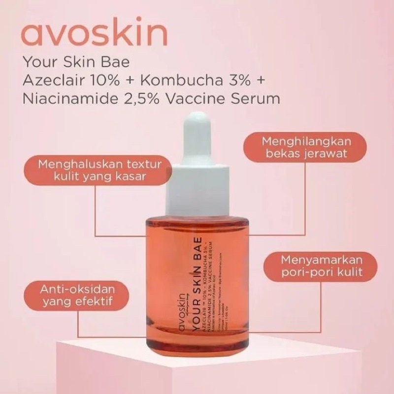 Jual Avoskin Your Skin Bae Azeclair 10% + Kombucha 3% + Niacinamide 2,5 ...