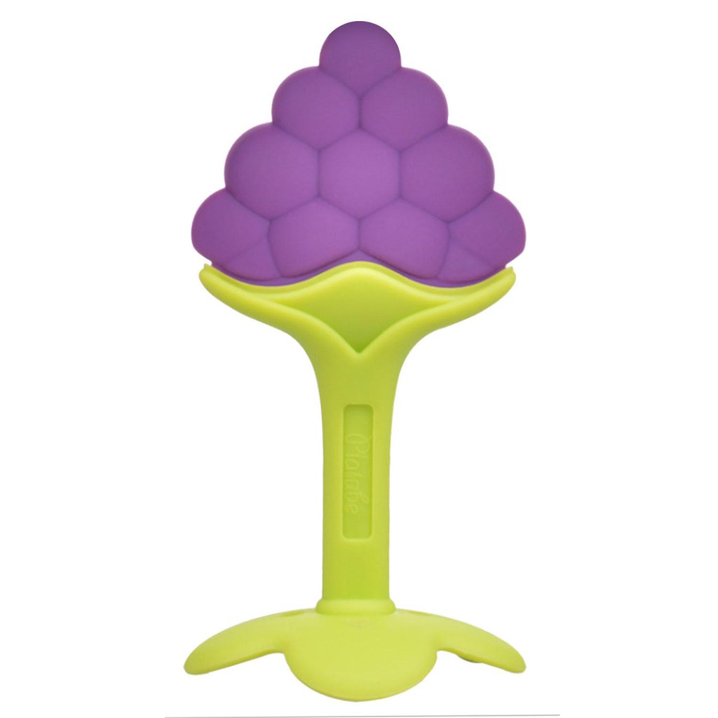 Jual I.Q.Baby Soft Bite Grape Teether With Handle GIGITAN BAYI | Shopee ...