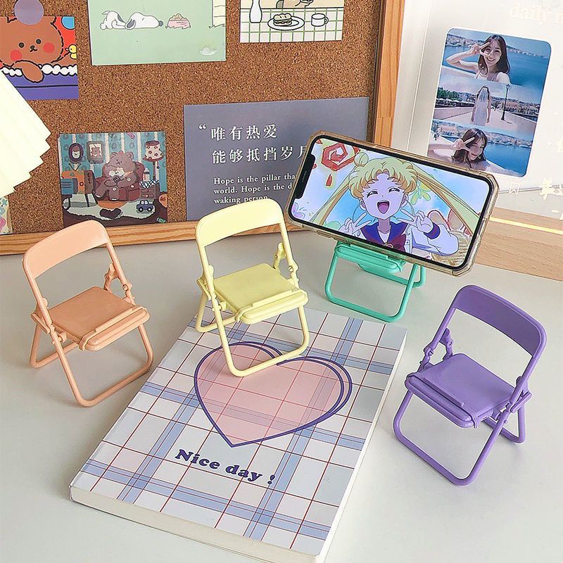 Jual KIANDAA STAND HP MINI HOLDER HP MACARON MODEL KURSI / KURSI HP ...