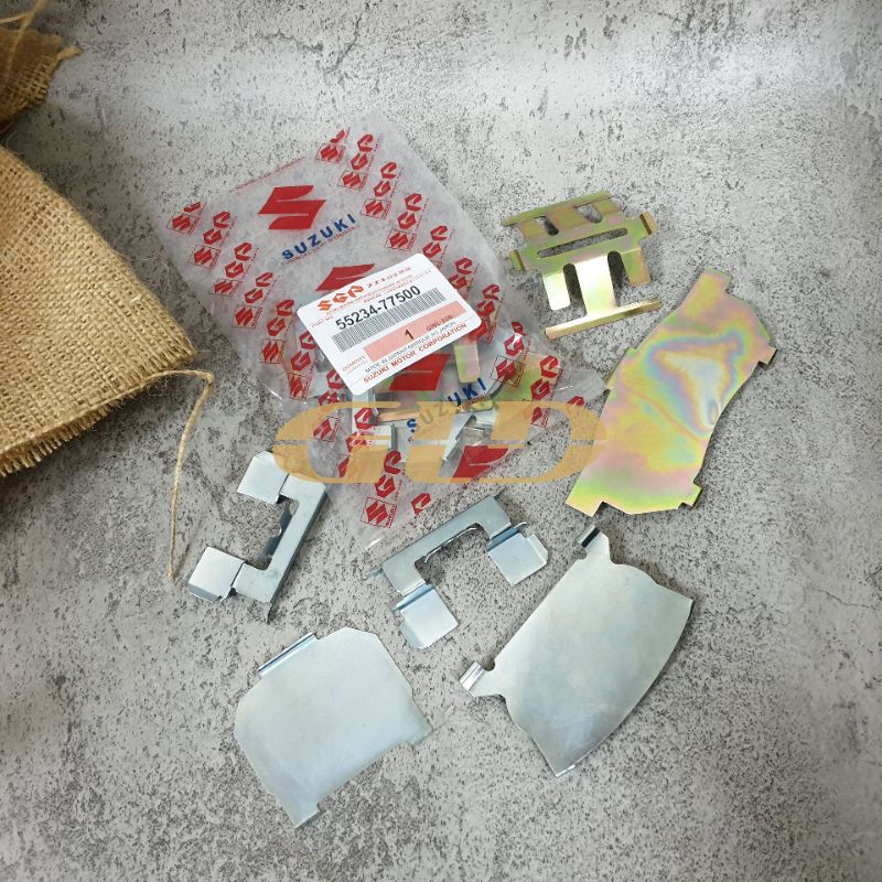 Jual BRAKE PAD SPRING - PLAT KUKU KAMPAS REM DEPAN FUTURA | Shopee ...