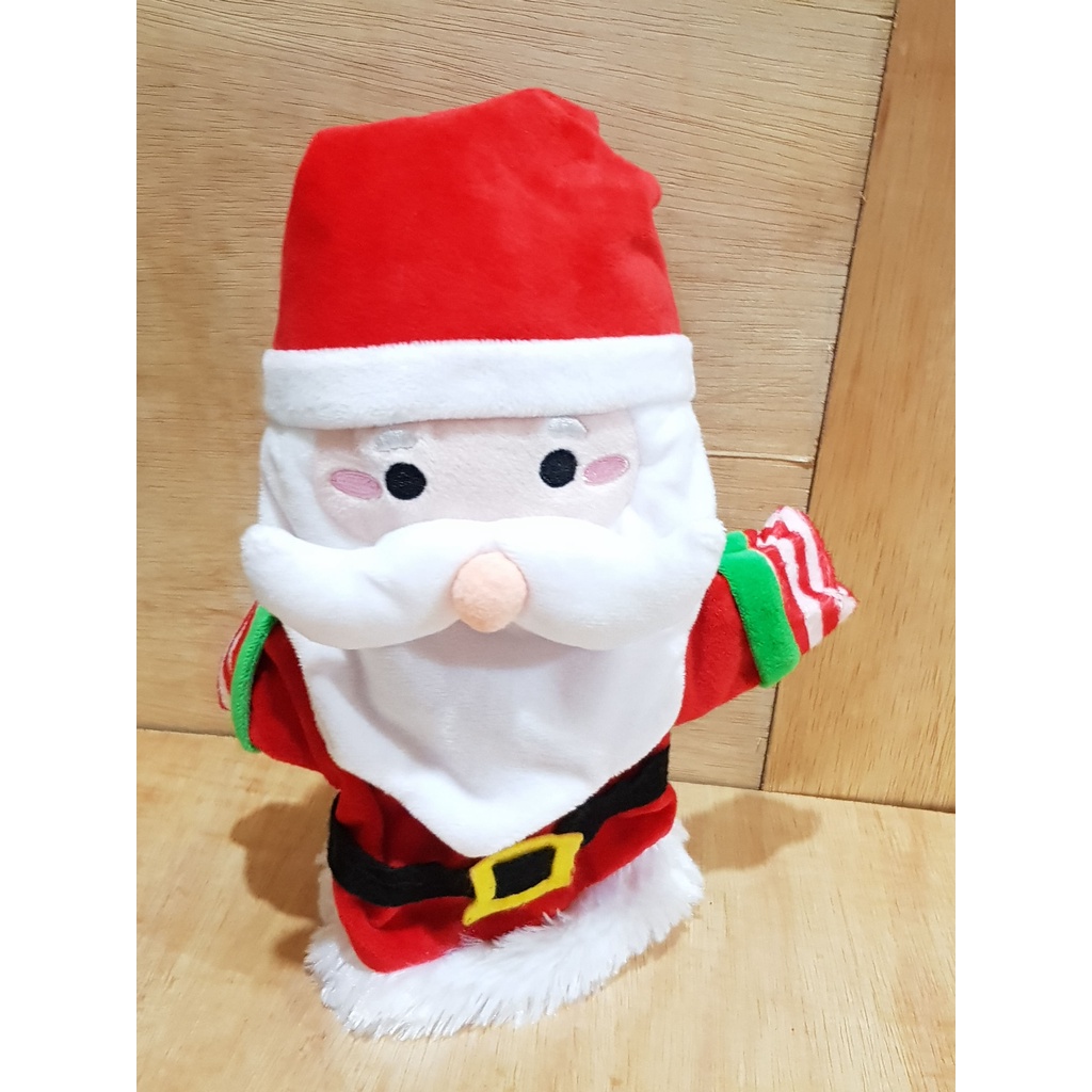 Jual Boneka tangan bontang Hand Puppet Santa Claus Sinterklas Plush Toy ...