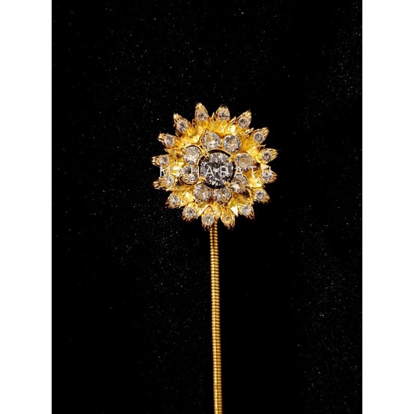 Jual Mentul/ Kembang Goyang Batu Diamond Matahari / Mentul Kembang ...