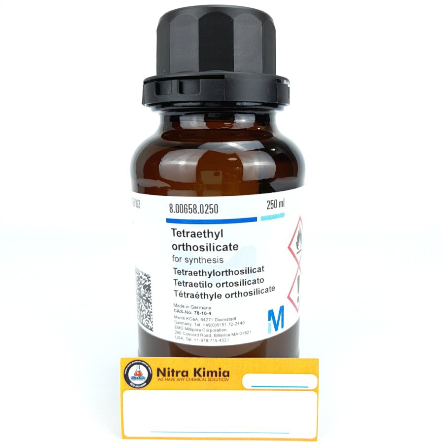 Jual Teos 10 ml/Teos/Teos Merck/Tetraethyl Orthosilicate/Tetraethil ...