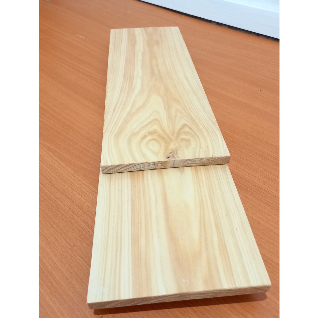 Jual papan kayu pinus lebar 24 cm/ jatibelanda finishing / papan ...