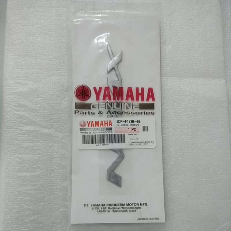 Jual EMBLEM LOGO STIKER 3D TIMBUL NMAX SILVER EMBLEM 3D BODY LR 2DP ...