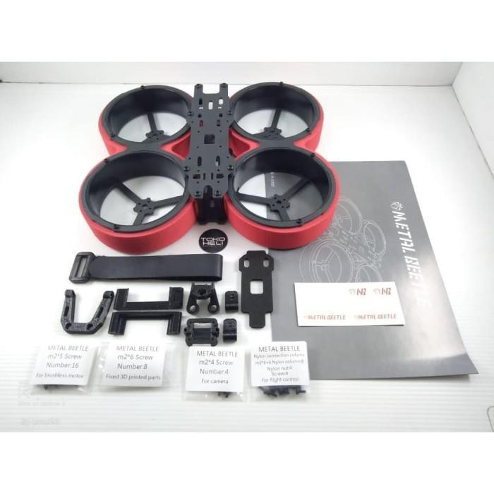 Jual zamrudin.dp078- METAL BEETLE 3 Inch Cinewhoop Frame Kit FPV Drone ...