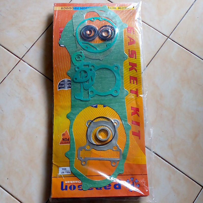 Jual Gasket packing paking full set Yamaha Mio sporty /smile /Fino Sama nouvo | Shopee Indonesia