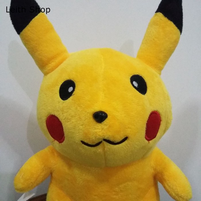 Jual Boneka Pikachu Pokemon Ash Raichu Lucu Plush Doll Go Detective ...