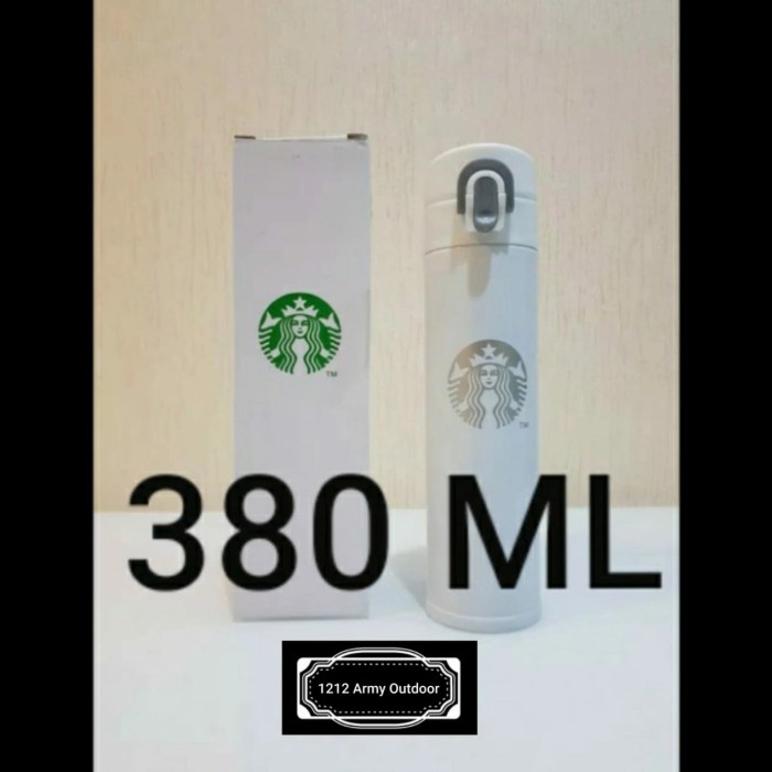 Jual Botol Minum Botol Minum Termos Tumblr Kancing STARBUCK Air Panas ...