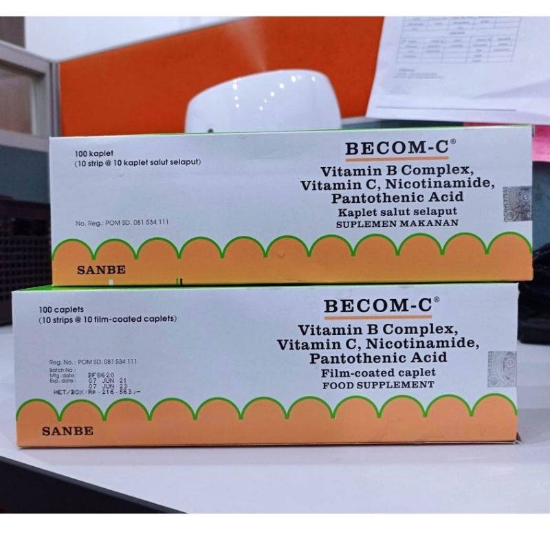 Jual Becom-C tablet | Shopee Indonesia