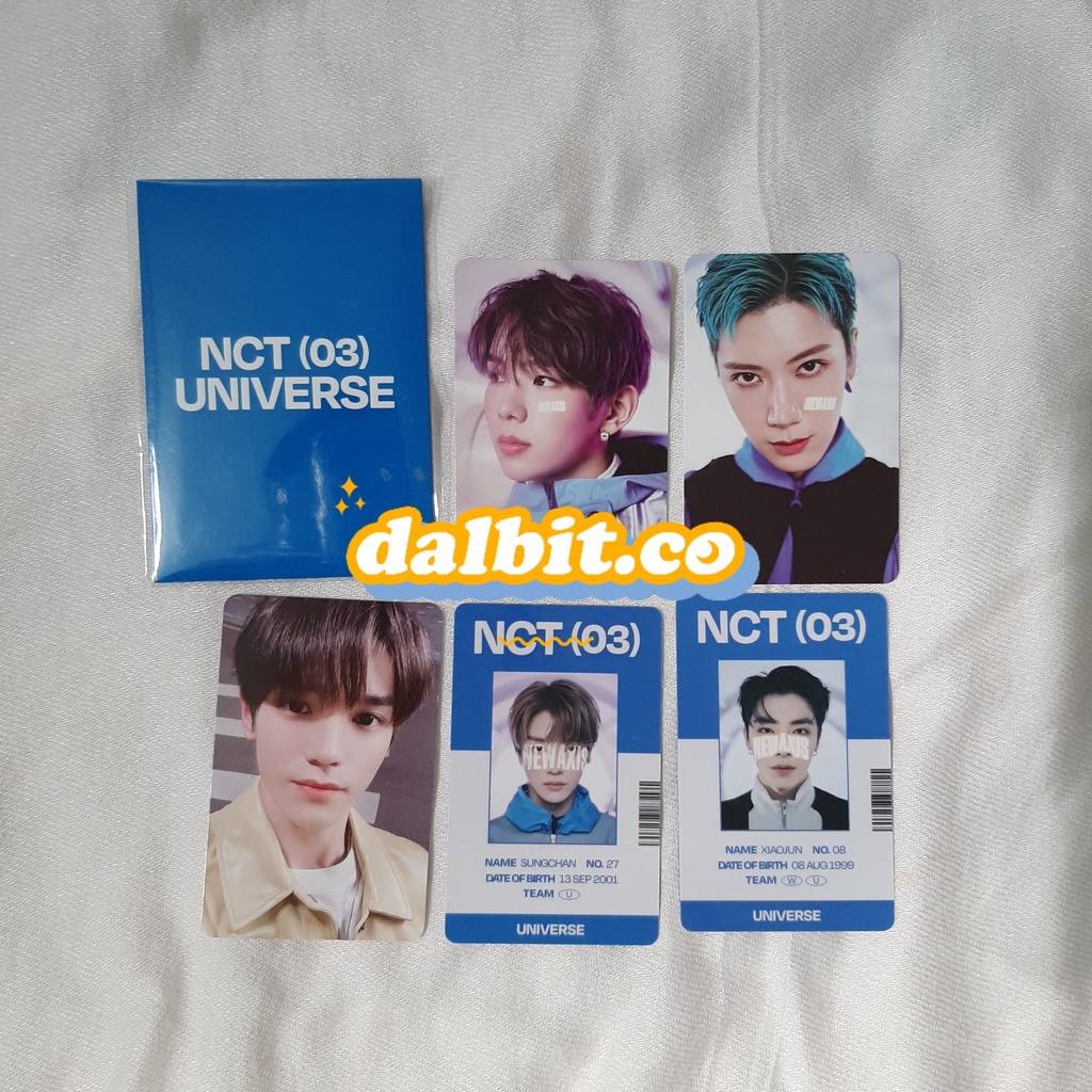 Jual NCT 2021 UNIVERSE ID CARD, SELCA, CONCEPT PHOTOCARD / PC SEALED ...