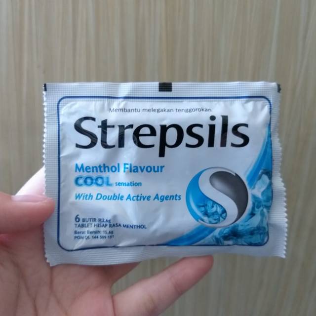 Jual STREPSILS MENTHOL SACHET ISI 6 BUTIR | Shopee Indonesia