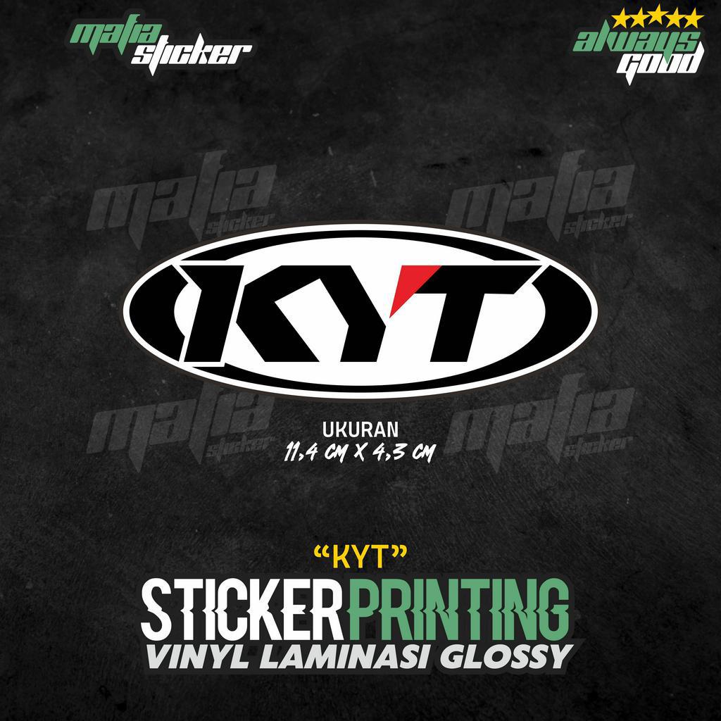 Jual STICKER/STIKER PRINT CUT KYT HELM | Shopee Indonesia