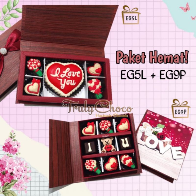 Jual kado love edition 2022 / coklat valentine trulychoco paket EG5L ...