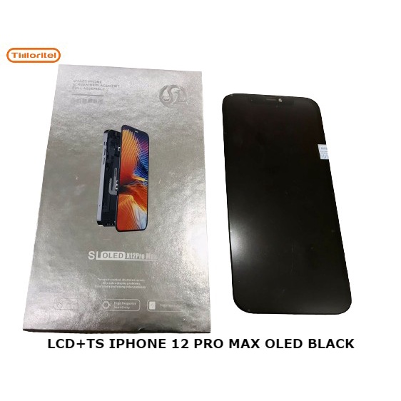 Jual LCD+TS IP 12 PRO MAX OLED GX BLACK | Shopee Indonesia