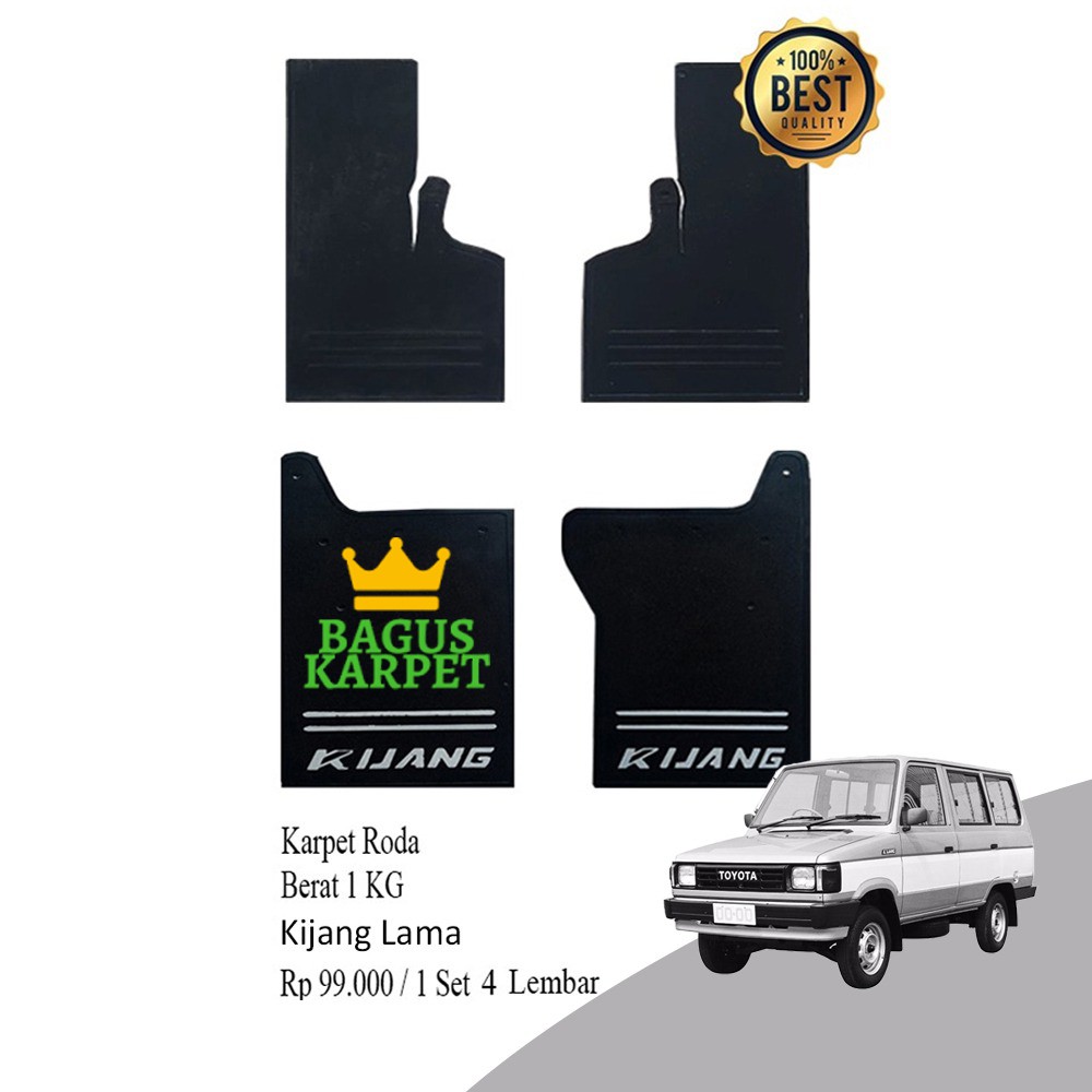 Jual Bagus Karpet - Karpet Karet Alas Lumpur Karpet Roda Kijang Lama (1 ...