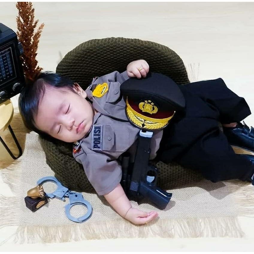 Jual KOSTUM POLISI / BAJU POLISI / SERAGAM POLISI ANAK / KOSTUM FOTO ...