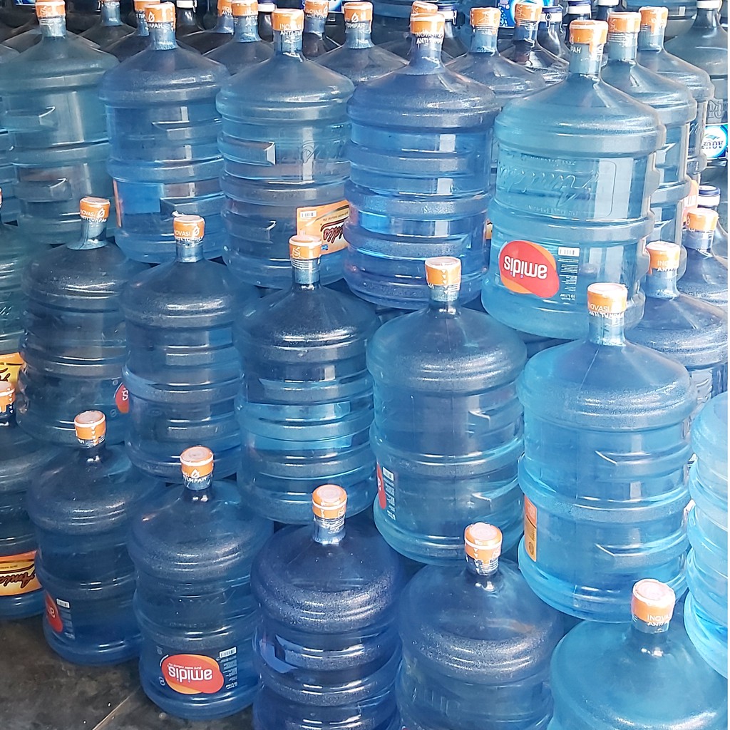 Jual Amidis Galon 19 L Liter galon dan isinya pengiriman Bandung ...