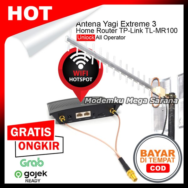 Jual Duet Maut - Paket Antena Yagi Extreme 3 & Modem Home Router TP ... Jual Duet Maut - Paket Antena Yagi Extreme 3 & Modem Home Router TP ...