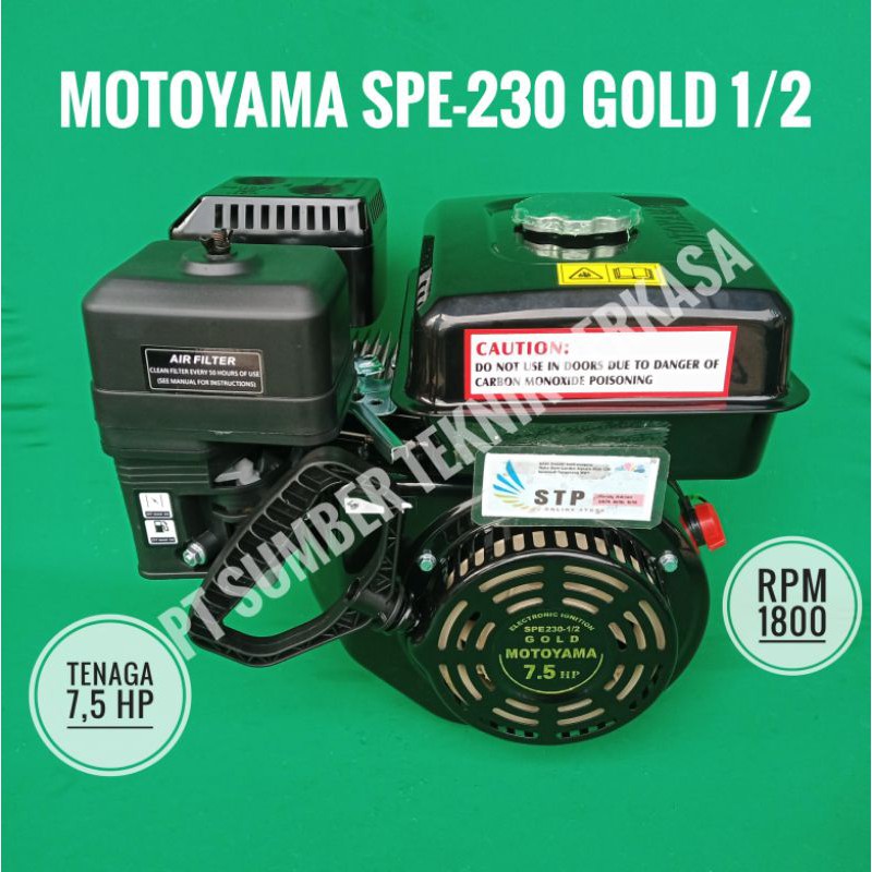 Jual MESIN PERAHU MOTOYAMA SPE 230 GOLD 1/2 | Shopee Indonesia