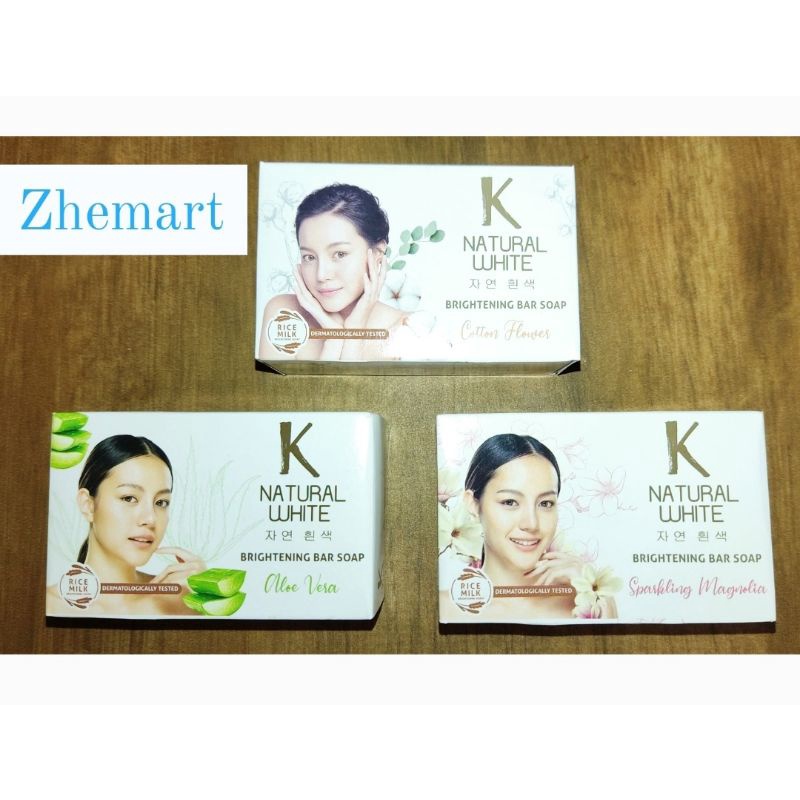 Jual K NATURAL White Bar Soap 85gr (Sabun Batang) | Shopee Indonesia