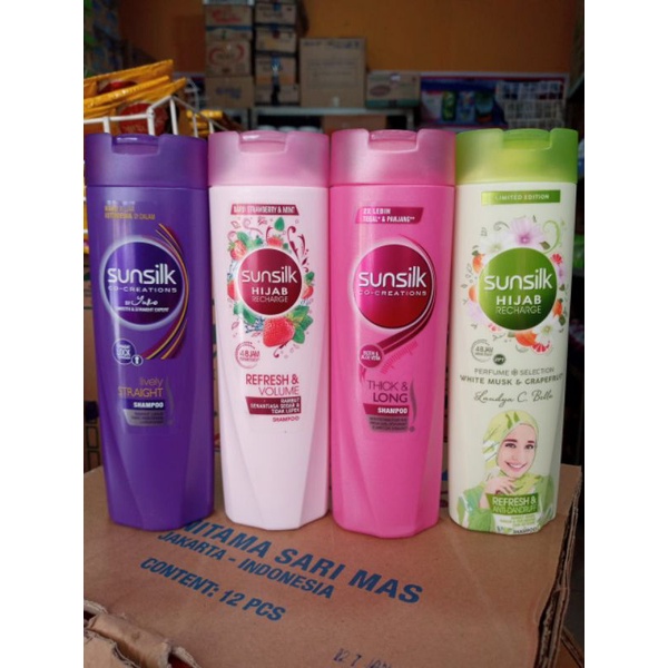 Jual Shampoo Sunsilk Co Creations dan Hijab Recharge 170ML | Shopee ...
