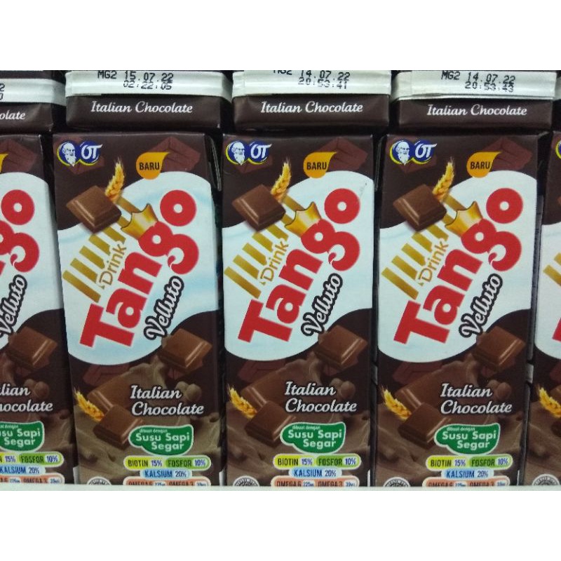 Jual Tango Drink Velluto Coklat 200 ml | Shopee Indonesia