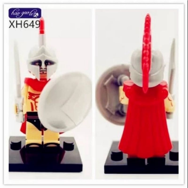 Jual Lego 300 spartan SEALED ONLY Leonidas king spartacus movie bootleg ...