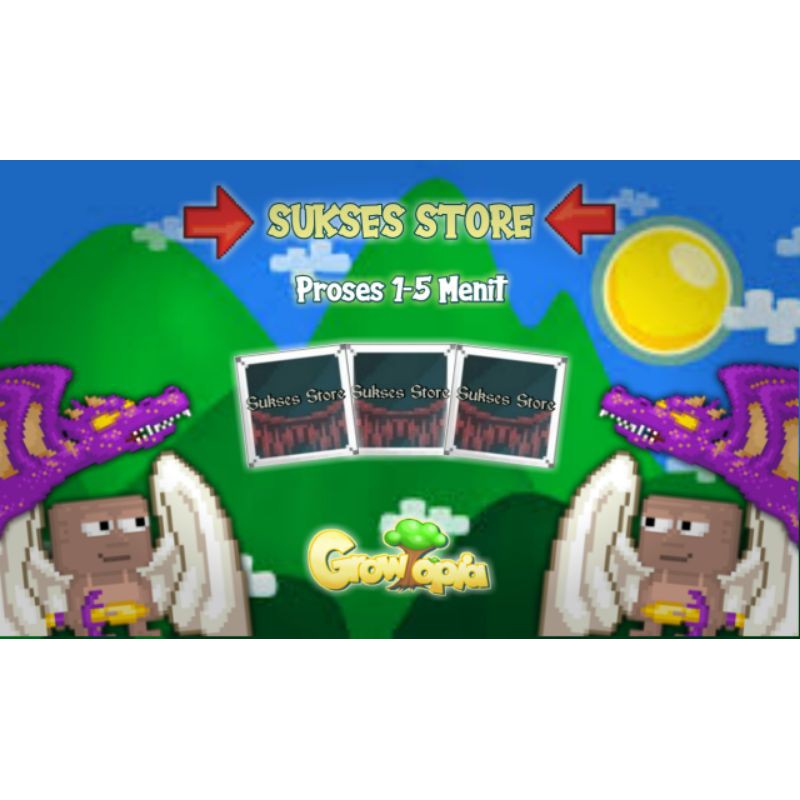 Jual Growtopia ( Wing 1 ) | Shopee Indonesia